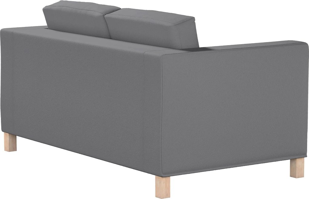 Potah na pohovku IKEA Karlanda 2-místná, krátký barva šedá látka pletený vzor