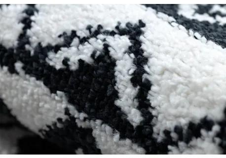 Dywany Luszczow Kulatý koberec FUN Napkin ubrousek - krém Rozměr koberce: 160 cm KRUH