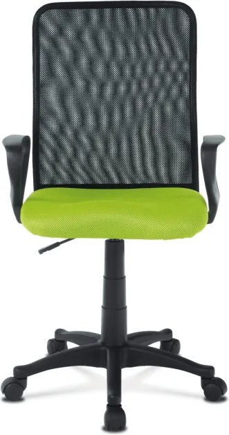 Dětská otočná židle zelená KA-B047 GRN