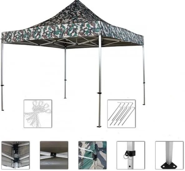 INSTENT PRO Zahradní stan 3 x 3 m, woodland