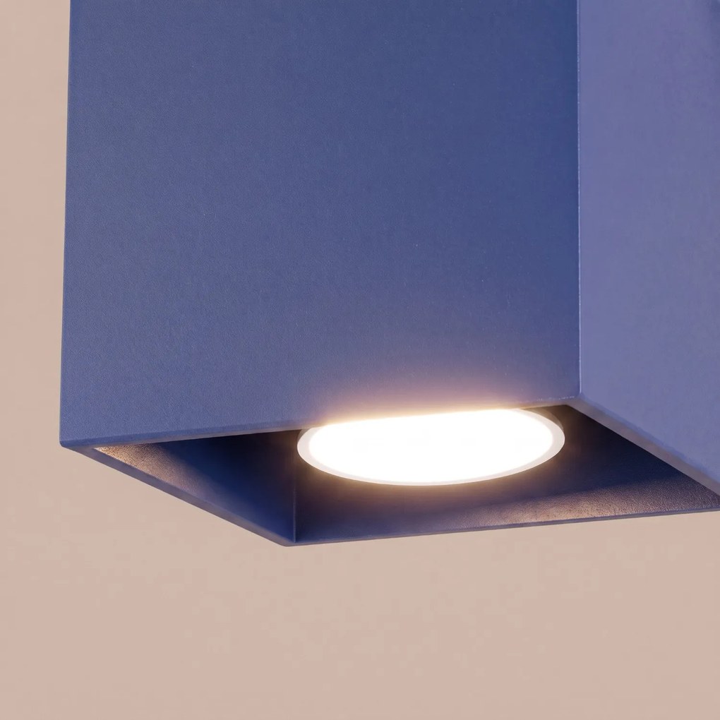 Sollux Lighting Stropní svítidlo QUAD 1 ultramarín