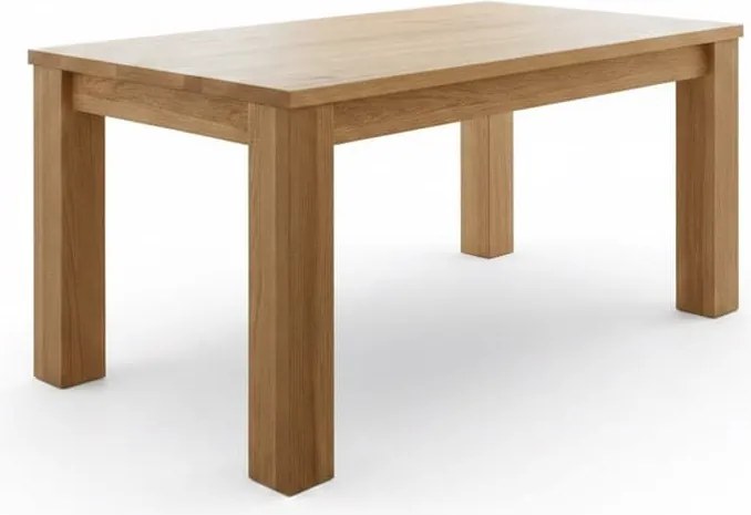 Massivo.cz Rozkládací jídelní stůl Bold 160, dub, masiv (160x90 cm)