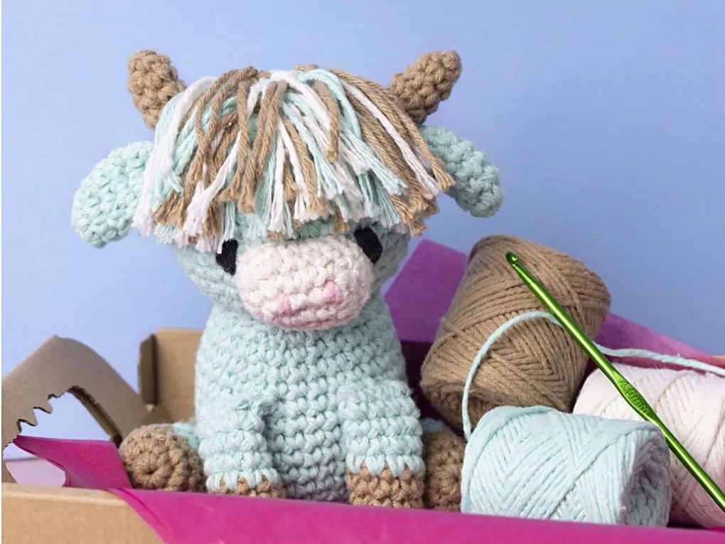 Creativ Company Sada na háčkování Amigurumi kravička