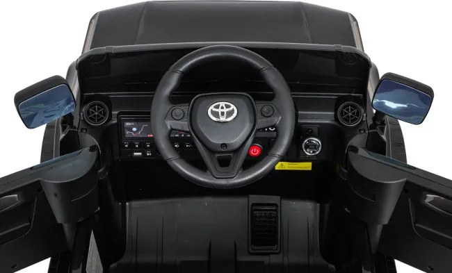 Elektrické autíčko Toyota Land Cruiser PRADO černé