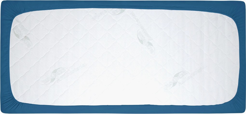 Jersey prostěradlo petrolejově modré na výšku matrace do 20 cm Velikost: 60 x 120