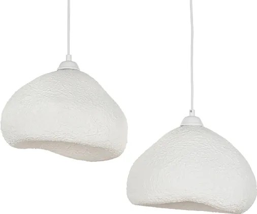 Brilagi - Lustr na lanku WABI SABI 2xE27/40W/230V pr. 45 cm bílá