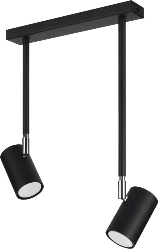 Sollux Lighting Stropní svítidlo NORANO 2 černé