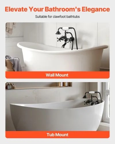 Vanová baterie s nožičkami VEVOR, 140 × 220 × 300 mm – BGSZZYGLTLTHLAC1L002V0