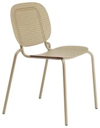 Scab Kovová židle SISI DOTS bez područek Barva kostry Scab ZT-holubičí šeď 2505, 2504