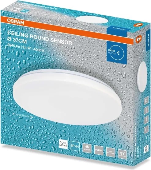 Osram - LED Koup stropní svítidlo CEILING ROUND LED/24W/230V pr. 37cm IP44 bílá