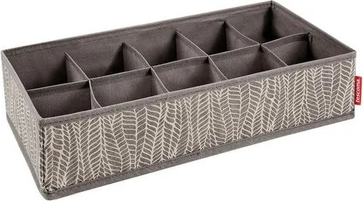 TESCOMA Organizér na ponožky a spodní prádlo FANCY HOME 40 x 18 x 10 cm, cappuccino