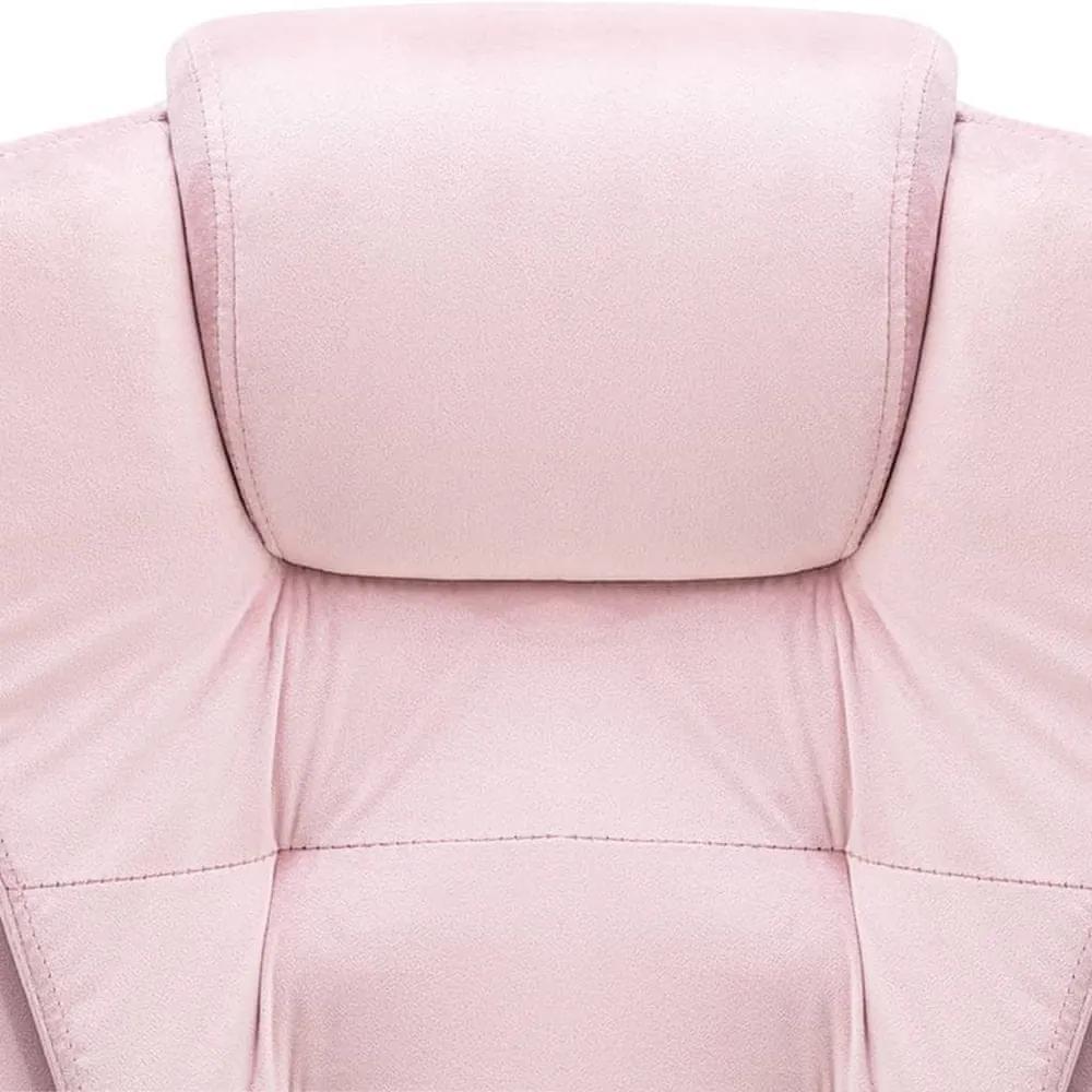 Petromila Kancelářská židle růžová samet