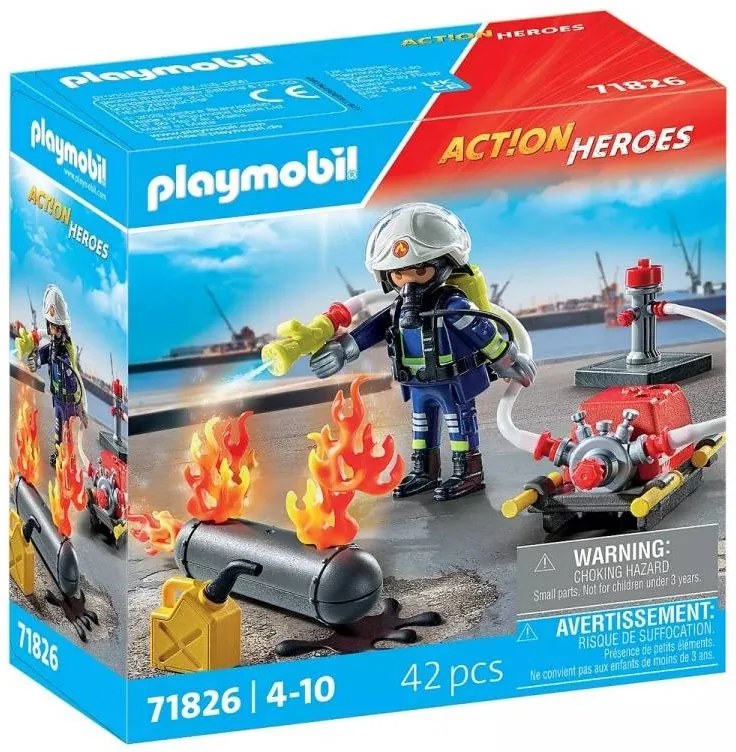 Playmobil 71826 hašení plynové nádrže