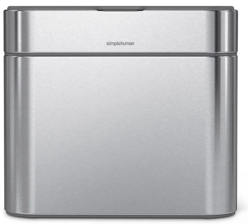 Šedá nádoba na kompostovatelný odpad 4 l - simplehuman