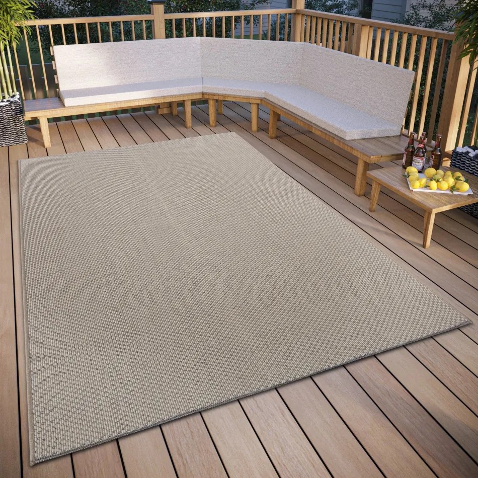Hanse Home, Kusový koberec Clyde 105916 Pure Beige – na ven i na doma, 76x150, béžová, chodba / předsíň