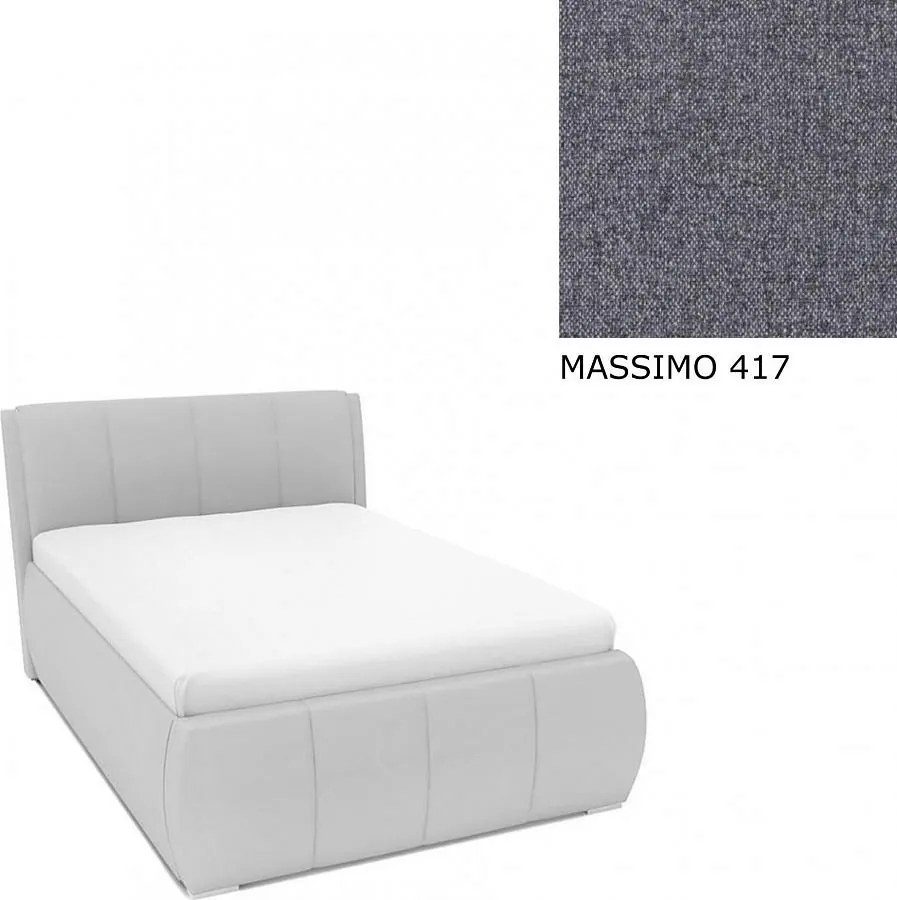 Dřevona - Elitte Čalouněná postel AVA EAMON UP s úložný prostorem, 140x200, MASSIMO 417