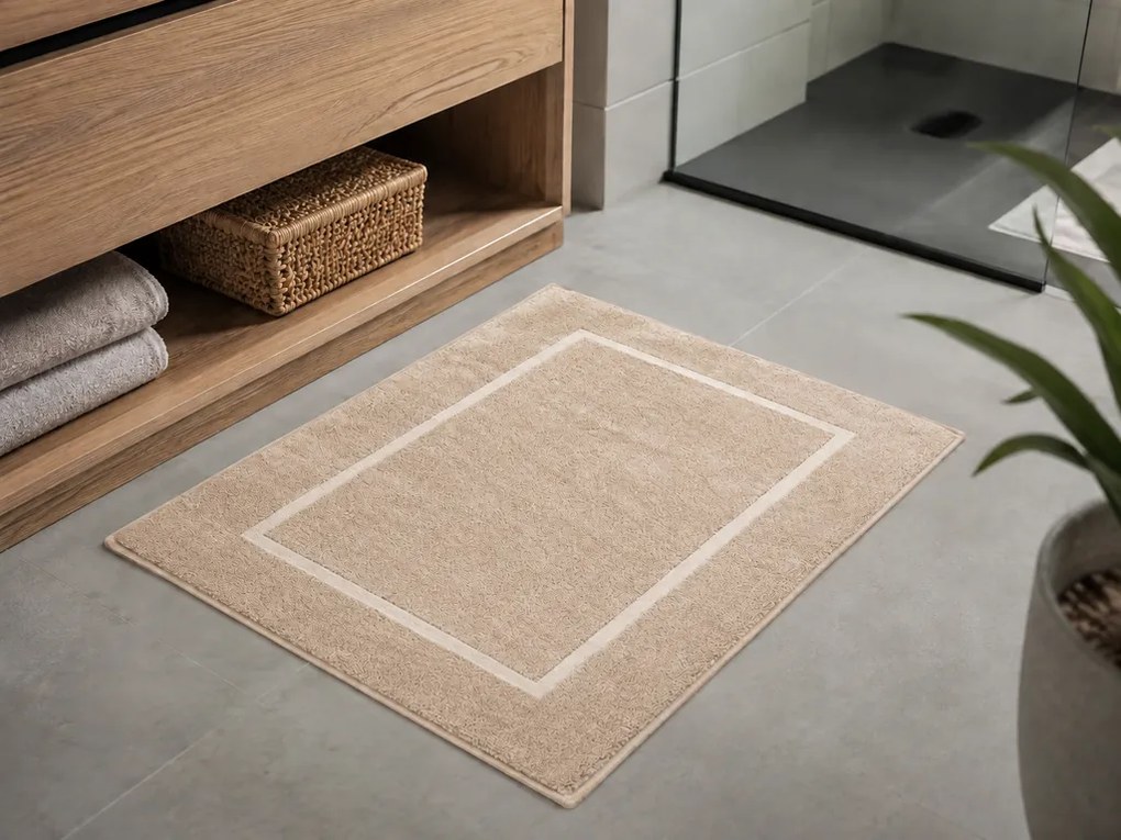 Hotelová předložka COMFORT 50x75 cm krémová