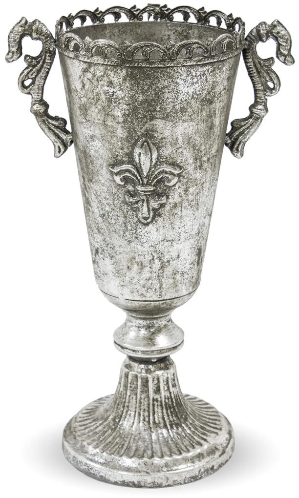 Stříbrná váza s uchem 108307
