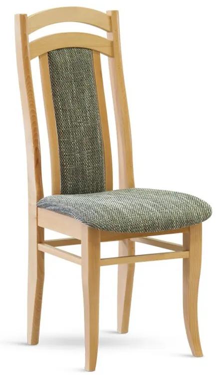 Stima Dřevěná jídelní židle AIDA | Sedák: boss 9 bordo,Odstín: bílá