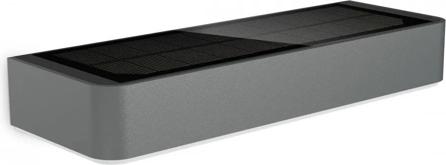 STEIN 052959 Nástěnné venkovní svítidlo XSolar SOL-O S antracit WIRELESS 3000K IP44 - STEINEL