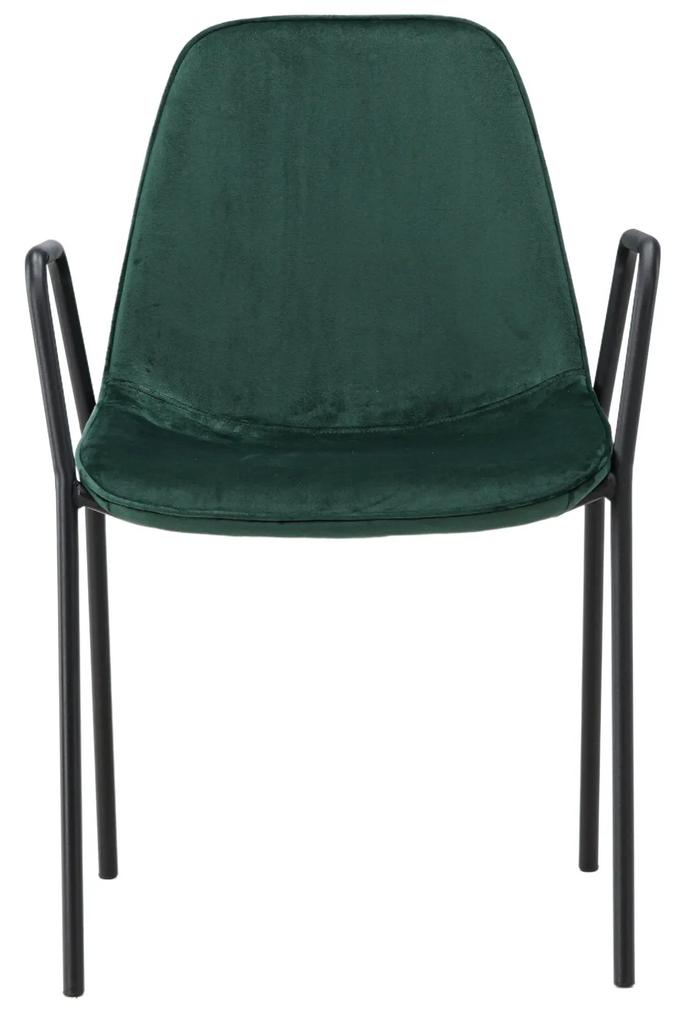 Jídelní židle Klädesholmen, 2ks, zelená, 60x56x80