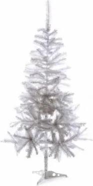Umělý vánoční strom s třpytivým efektem - 150 cm, bílý OEM D32995