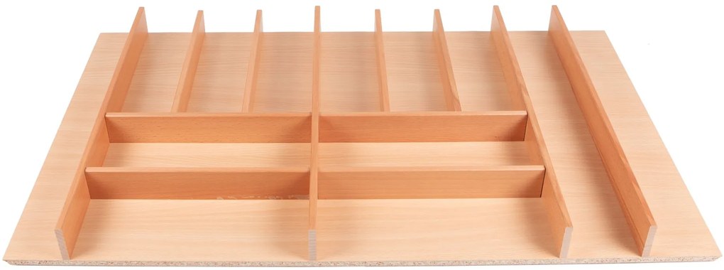 Příborník Elletipi Wood Line do zásuvky 90 cm, MDF buk, PLA N50045 18