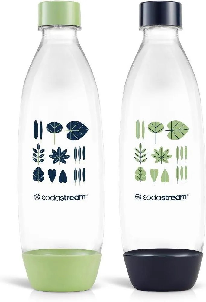 Sodastream lahev sodastream lahev fuse 2 x 1 l green / blue do myčky