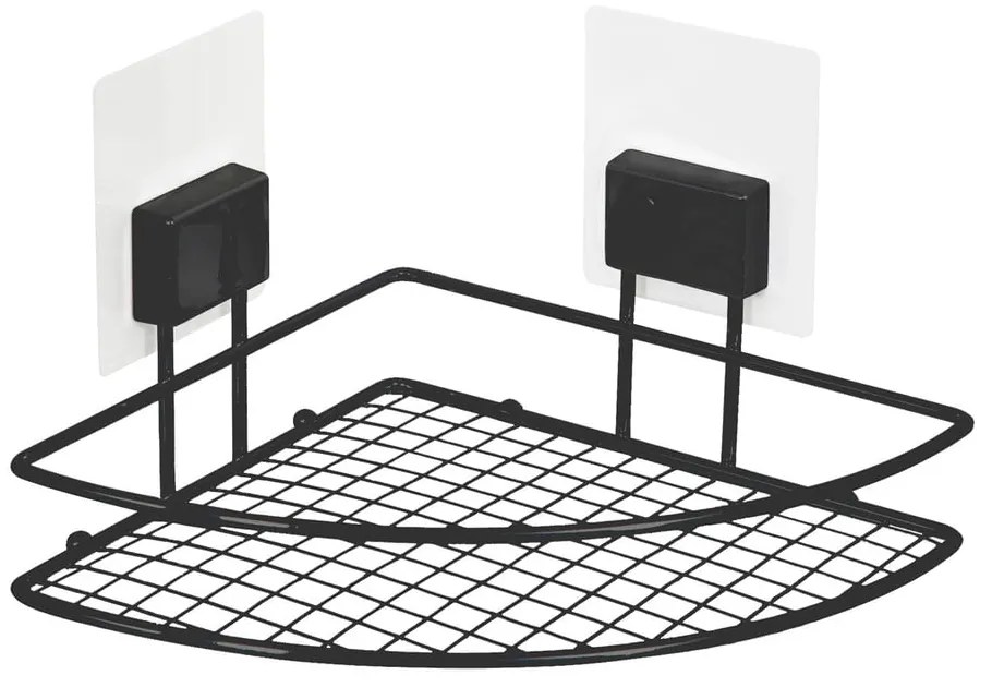 Samodržící rohová koupelnová polička Compactor Magic Bath