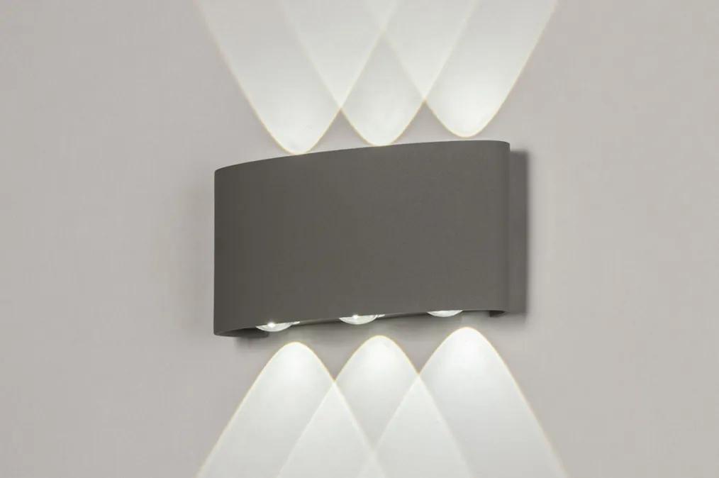 Nástěnné LED svítidlo Louver Beton Grey