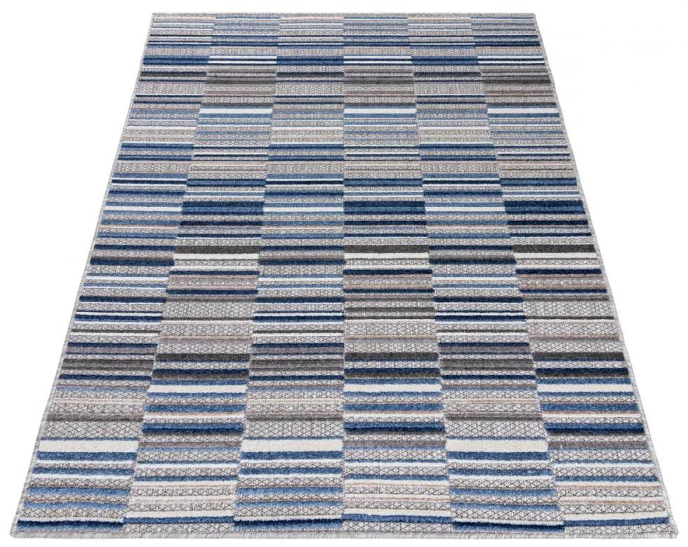 Kusový koberec Avent šedomodrý 160x229cm