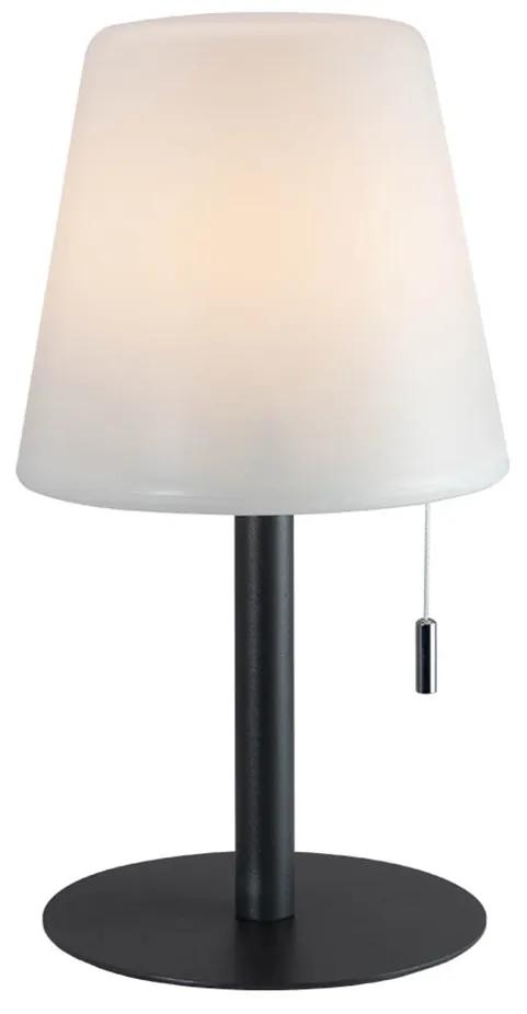 Redo 90166 stolní LED lampa Pino tmavošedá, 2,6W, RGB, 30cm