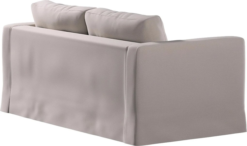 Potah na pohovku IKEA  Karlstad 2-místná , nerozkládací, dlouhý barva béžová látka sametová