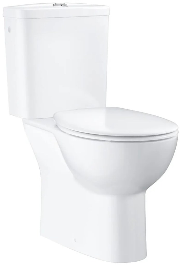 Wc kombi komplet Grohe Bau Ceramic alpská bílá spodní odpad 39346000