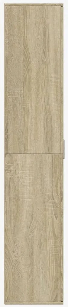 Skříň highboard dub sonoma 80 x 35 x 180 cm kompozitní dřevo 3276653