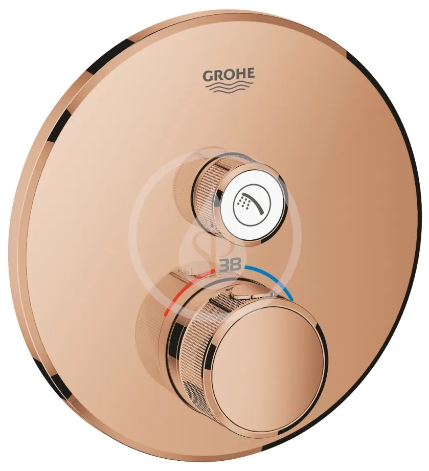 Grohe Grohtherm SmartControl Termostatická sprchová baterie pod omítku s jedním ventilem,  - G29118DA0 (29118DA0)