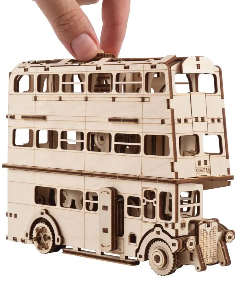 UGEARS 3D puzzle Harry Potter: Záchranný kouzelnický autobus 268 ks