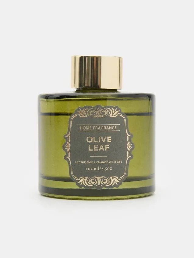 Sinsay - Vonný difuzér s tyčinkami Olive Leaf - tmavě zelená