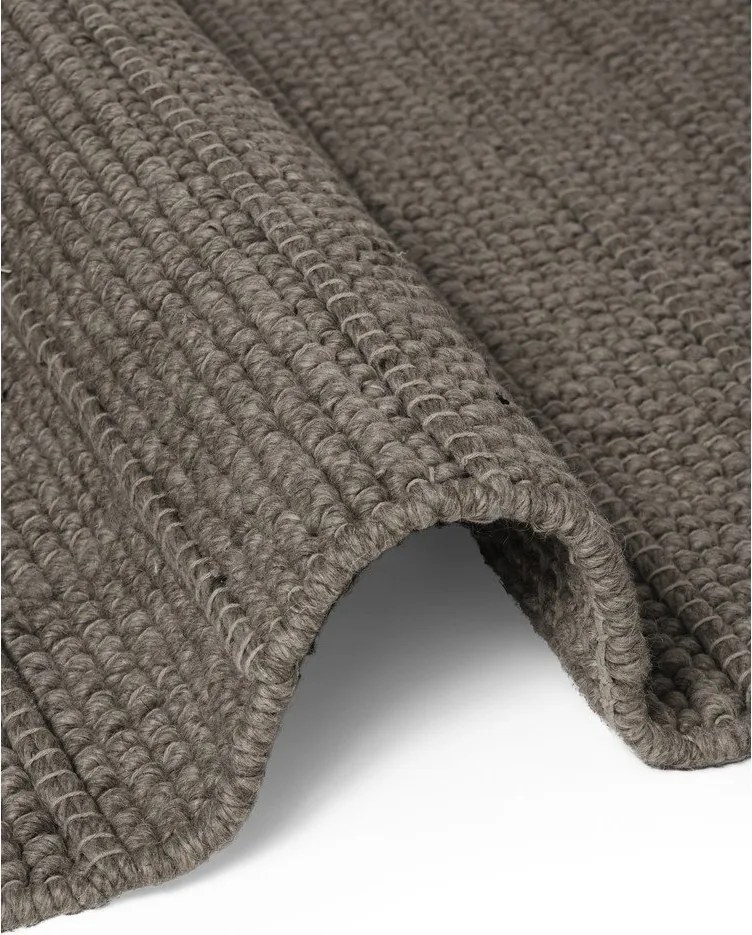 Tmavě šedý/tmavě hnědý ručně tkaný vlněný koberec 120x170 cm Camden Parker – Ted Baker
