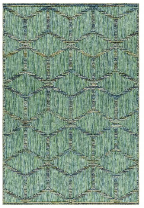 Ayyildiz Kusový koberec BAHAMA 5151, Zelená Rozměr koberce: 80 x 150 cm