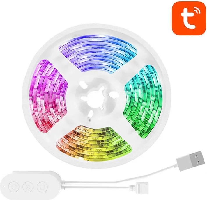 Chytrý WiFi RGB LED světelný pásek Gosund SL1 (2,8 m), Tuya