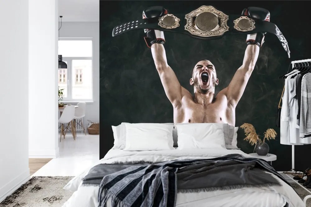 Fototapeta Vítězný Boxer Hladký vinyl 104x70.5