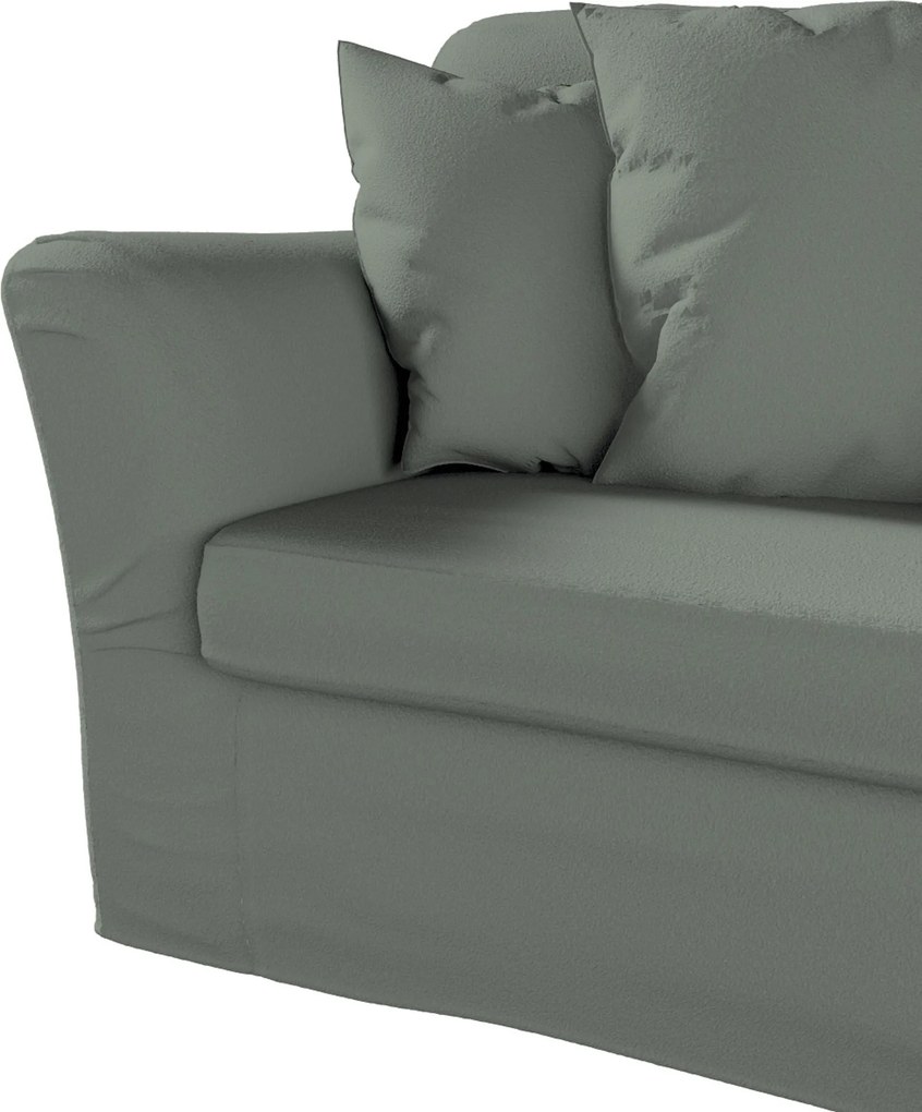 Potah na pohovku IKEA Tomelilla rozkládací barva zelená látka pletený vzor