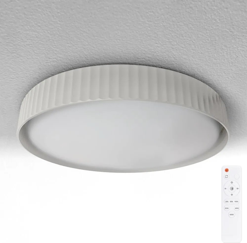 Brilagi - LED Stmívatelné stropní svítidlo LUCIA LED/48W/230V pr. 41 cm bílá+DO