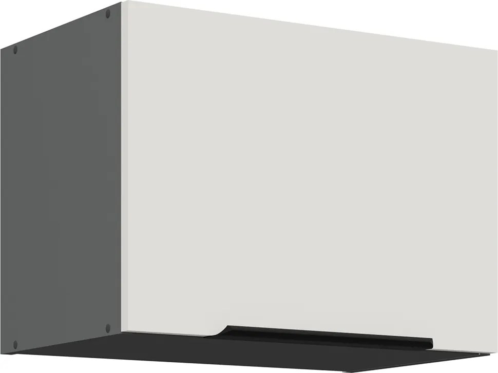 ARIA aw | horní skříňka 50 GU-36 1F výklopná | 50 cm | ANTI FINGERPRINT povrch | antracit/bílá