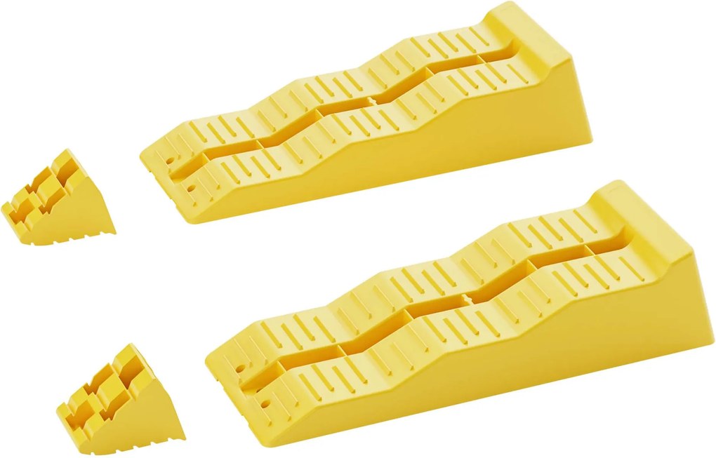 Vyrovnávací nájezdový klín Wiltec – 100 mm, sada 2 ks (65109)