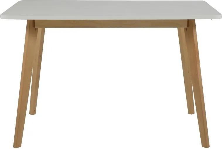 Jídelní stůl Corby 120 cm, bříza/bílá