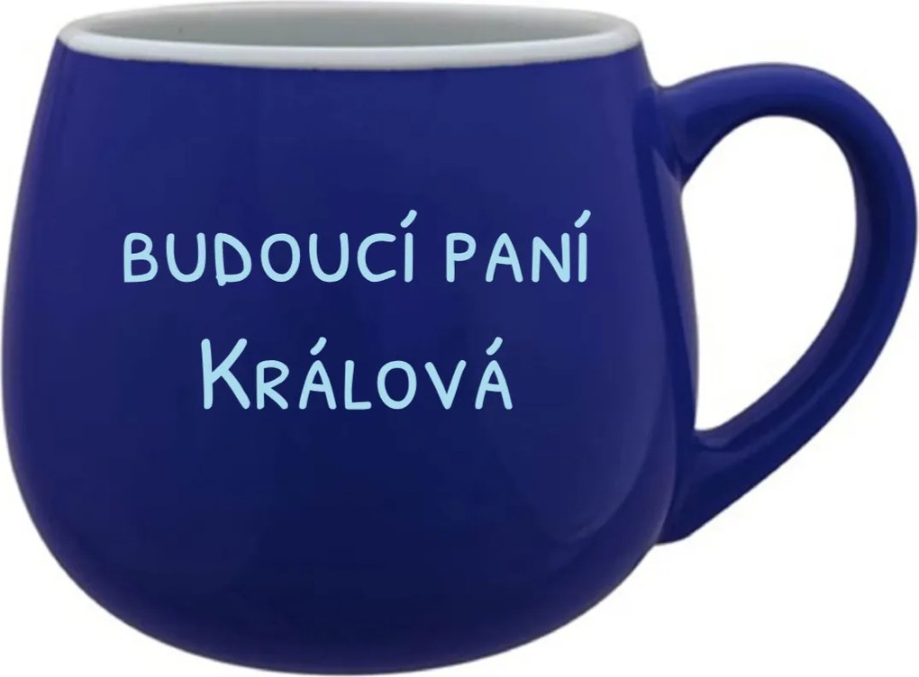 Personalizovaný keramický buclatý hrneček - budoucí paní