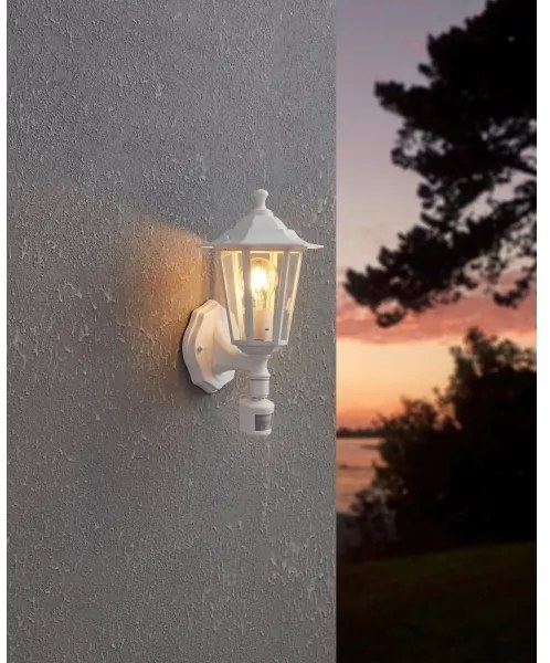 EGLO 22464 - Venkovní svítidlo s čidlem LATERNA 5 1xE27/60W/230V