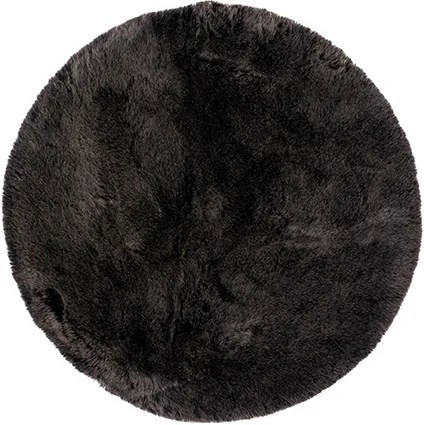 Obsession, Kusový koberec Samba 495 Anthracite kruh, 80x80 (průměr) kruh, šedá, ložnice
